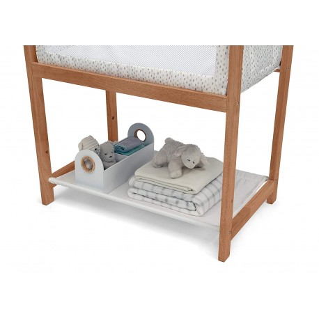 Cuna Moises madera solida - Classic Wood Natural